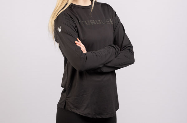 Torque x Royalty - Performance Long Sleeve - Black - Torque Fitness