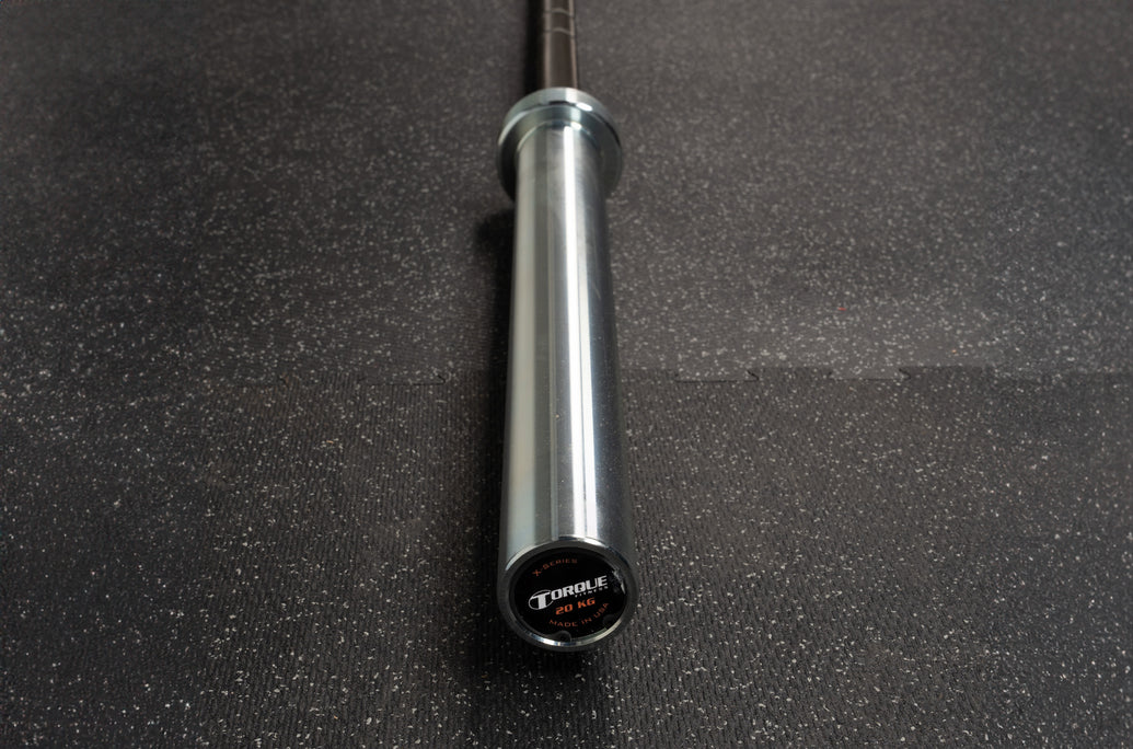 7' USA Black Zinc Olympic Barbell - Torque Fitness