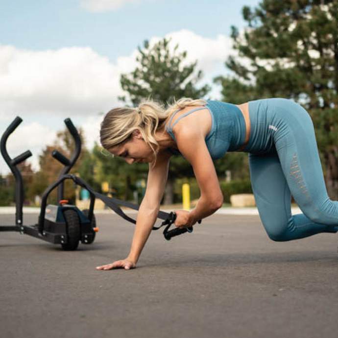Weight Sled with Wheels - Torque Fitness