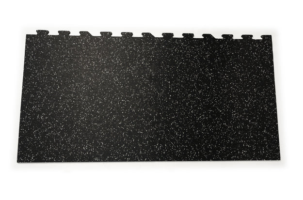 Ecore Athletic 23"x 23" 10% Gray Fleck Interlocking Rubber Tiles ...