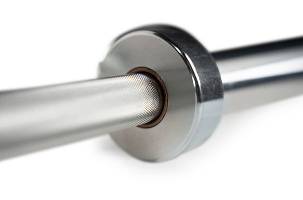 7' USA Bright Zinc Olympic Barbell - Torque Fitness